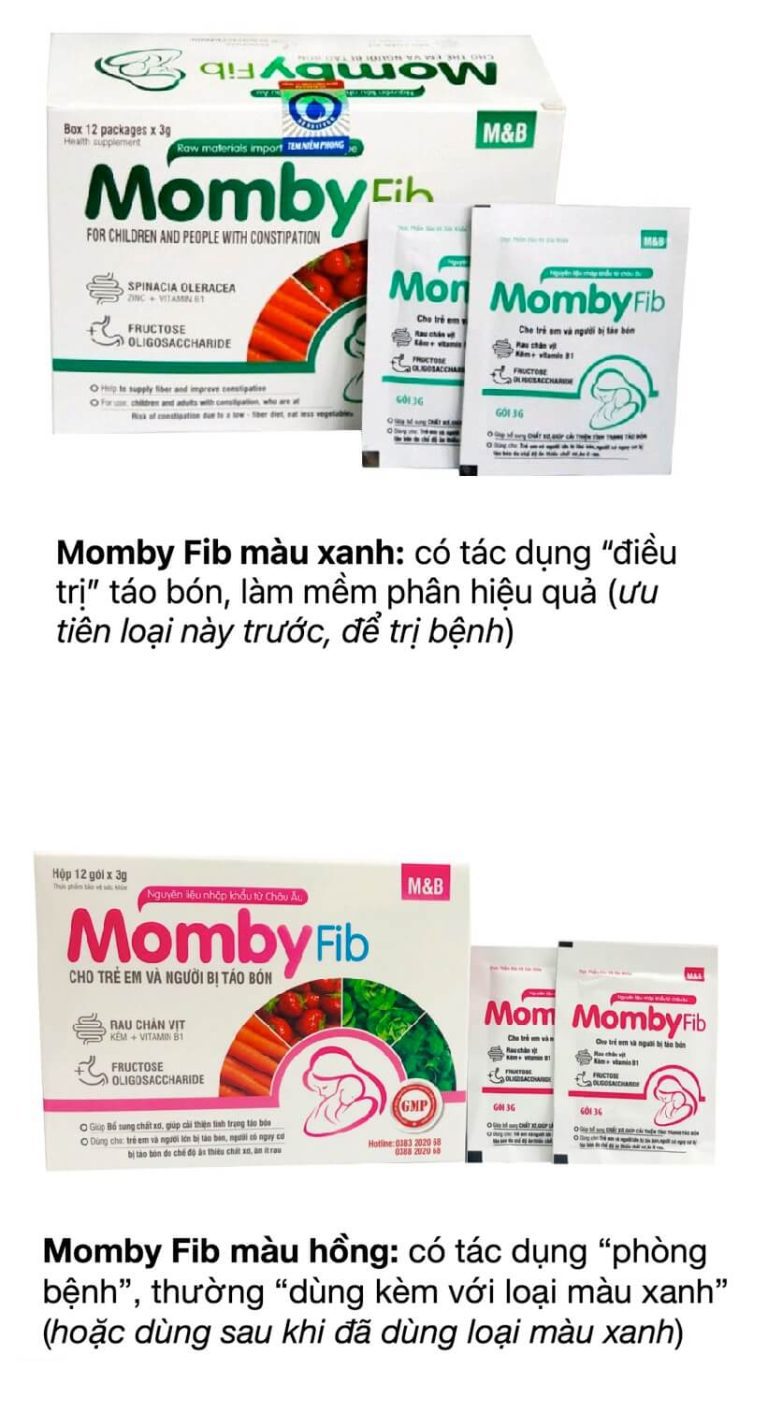 [Sự Thật] Cốm vi sinh Momby Fib là thuốc gì? Có tốt không? Lừa Đảo? Mua ...