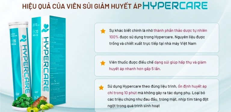 [VẠCH TRẦN] Hypercare là thuốc gì? Có tốt không hay LỪA ĐẢO? Giá bao ...