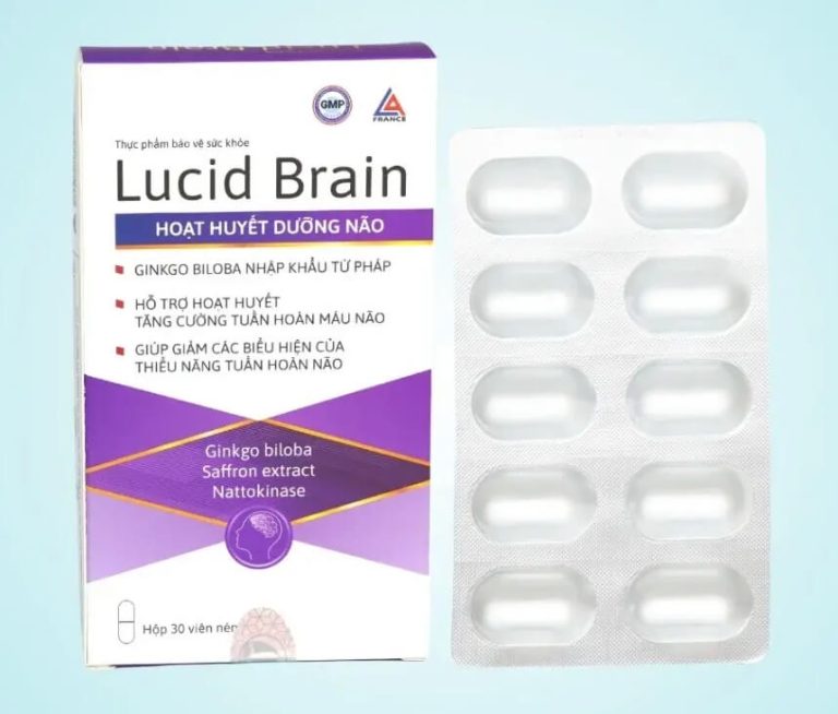 Lucid Brain là thuốc gì? Giá bao nhiêu tiền? Có tốt không? Thành phần ...