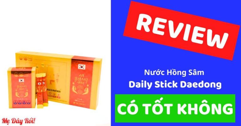Nước Hồng Sâm Daily Stick Daedong - Bí quyết chăm sóc sức khỏe từ thiên ...